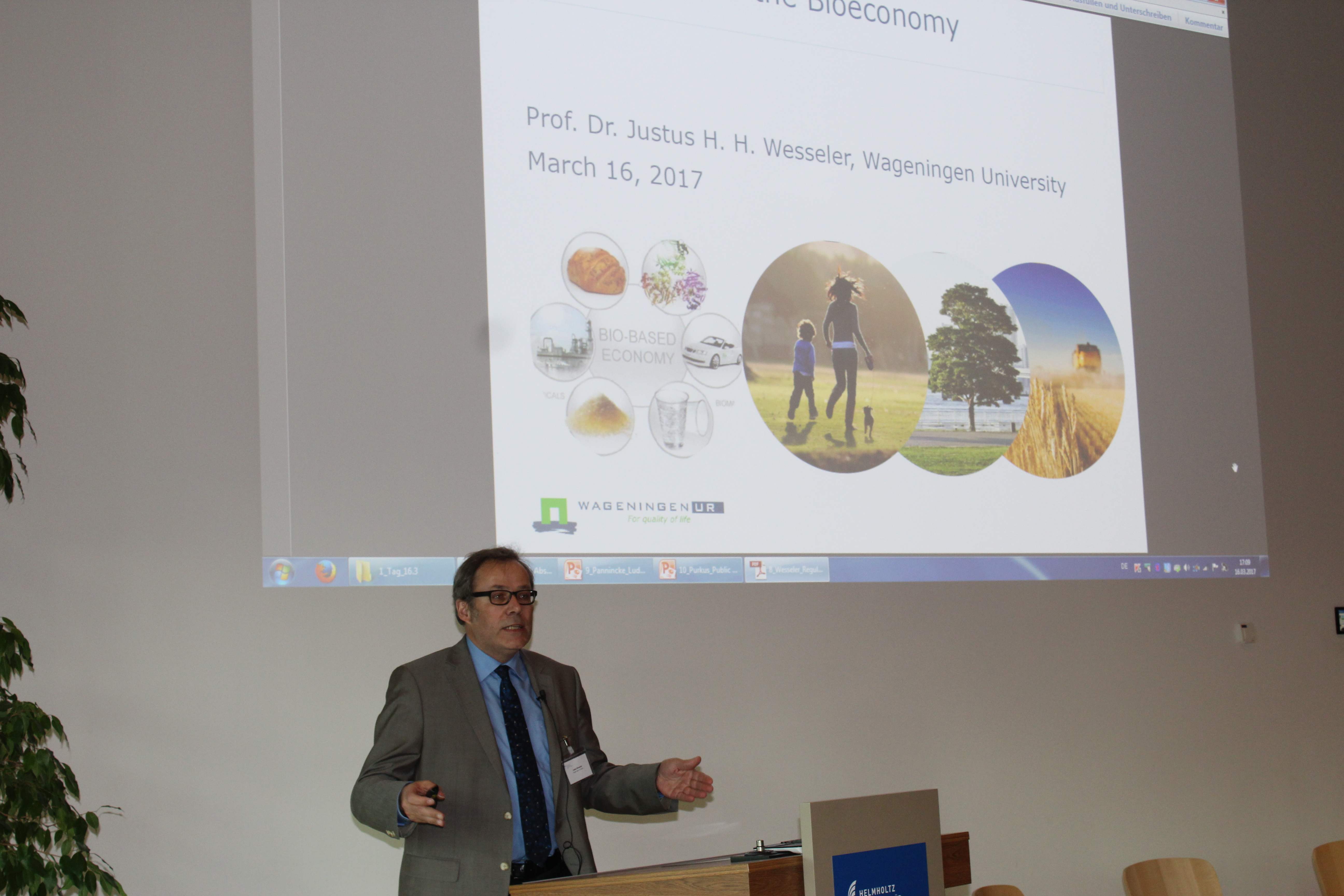 UFZ Final Workshop Bioeconomy - Helmholtz-Centre for Environmental Research